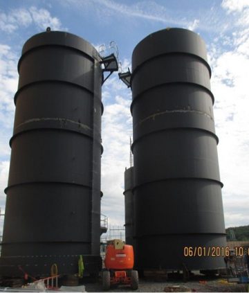 GRDA - HRSG Stack Fab & Erect - Traylor Industrial